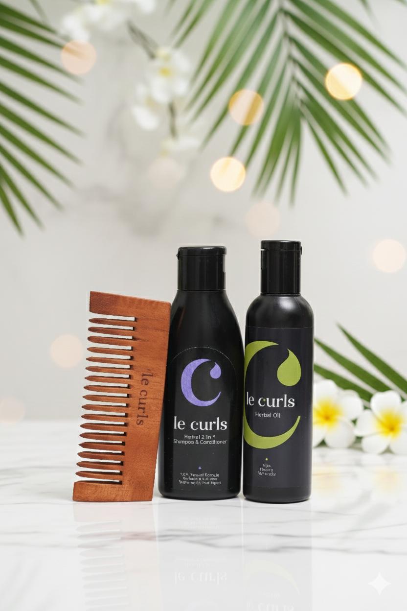 Le curls Herbal Hair Care combo – Lecurls